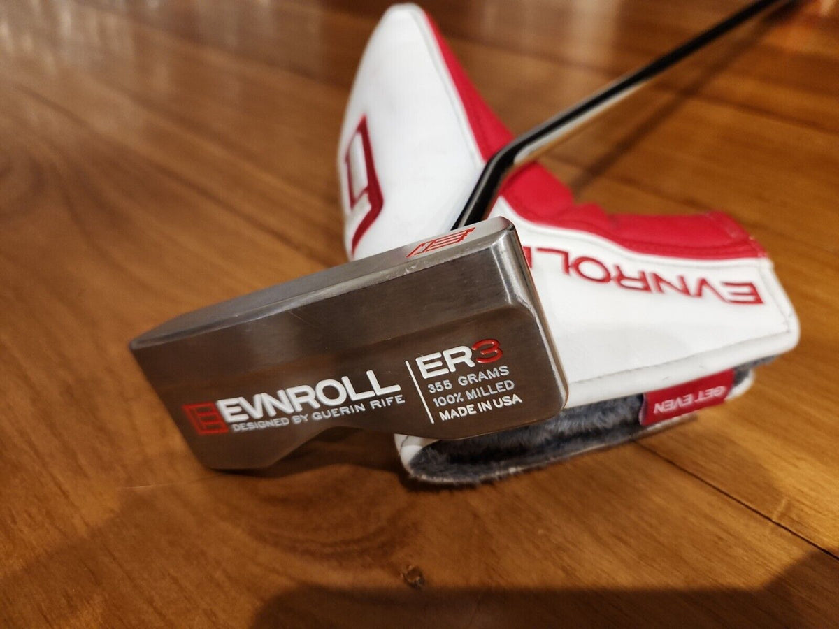 EVNROLL ER3 100% Milled Putter - VERY GOOD CONDITION 35" – The Golf Bay