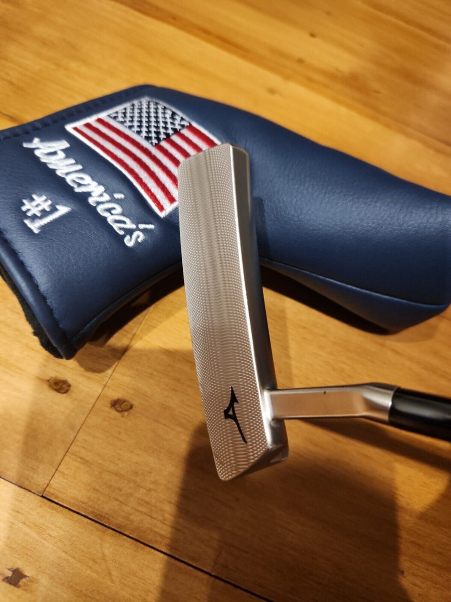 MIZUNO OMOI M CRAFT 01 MILLED FORGED CHROME PUTTER 34" - Headcover Inc ...